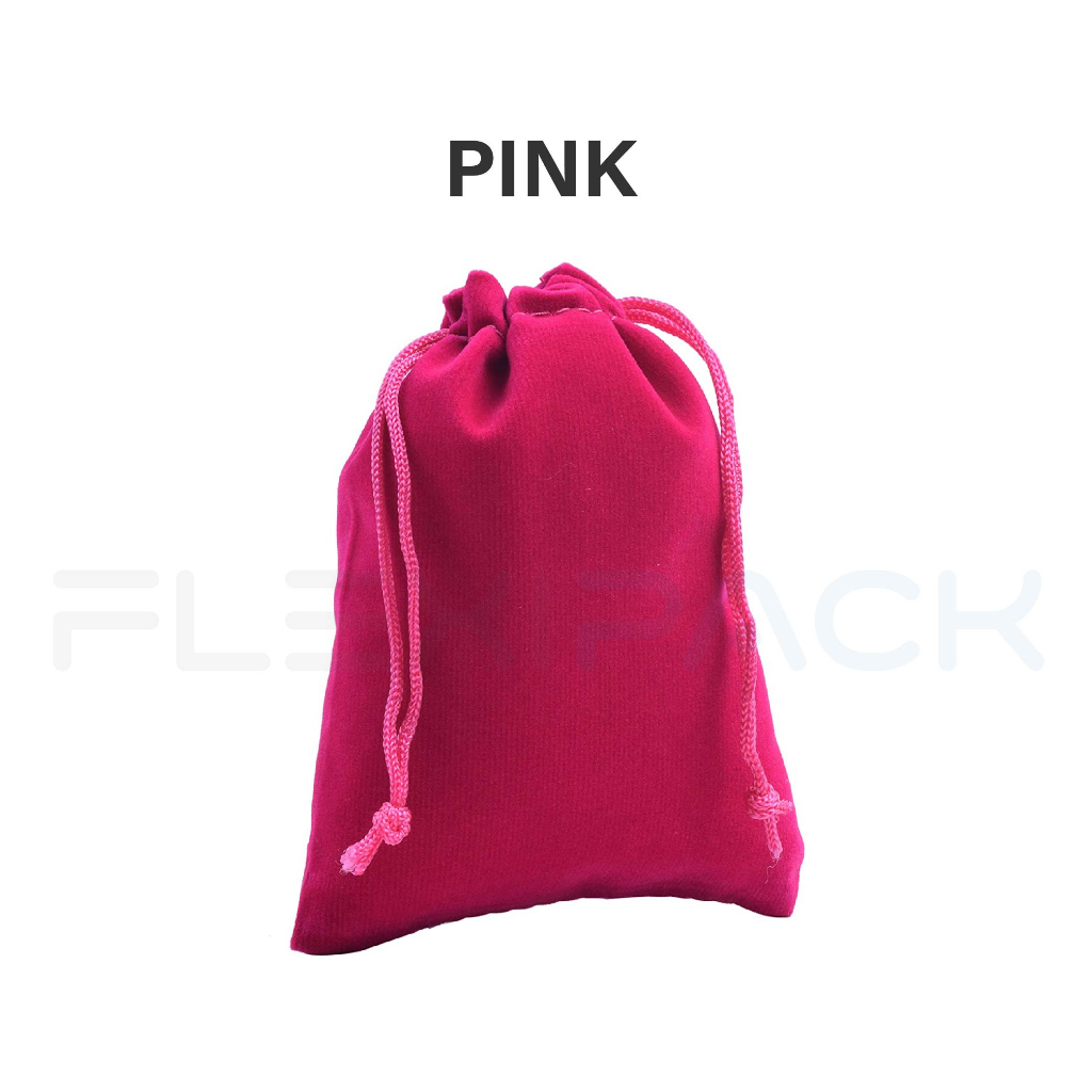 Velvet Beg Uncang Doorgift Beg Kecik Organza Pouch Mini Drawstring ...