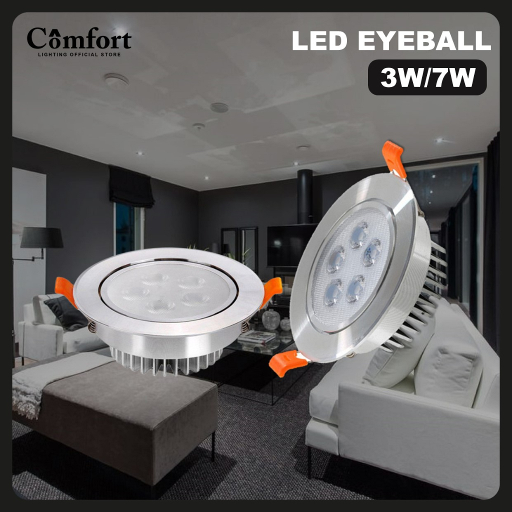 3W 7W 12W LED Downlight LED Recessed Down Light Ceiling Room Round ...