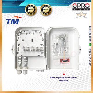 8 Port Fiber Optic FTTH Termination Box (FTB) / Distribution Box ...