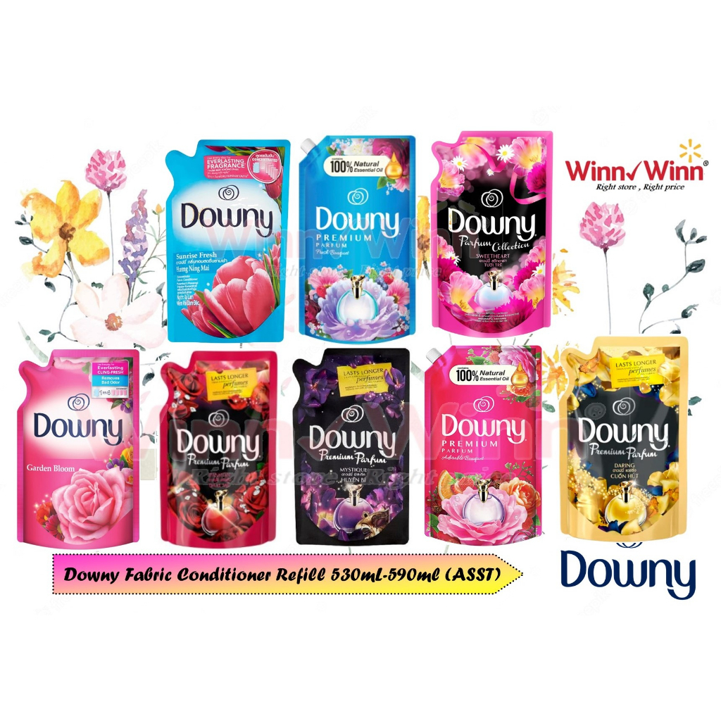 Downy Fabric Conditioner Refill 530ml-590ml (ASST) | Shopee Malaysia