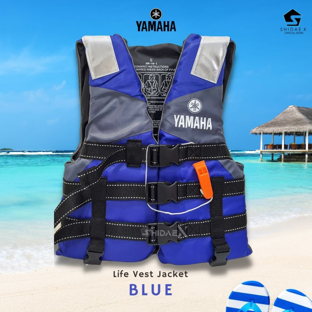 🔥 Yamaha Life Vest Jacket 🔥 High End Quality Kids Adults Marine Safety ...
