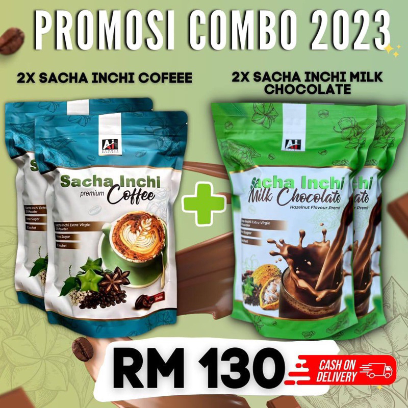 [100% ORI] KOPI SACHA INCHI PREMIUM CHOCOLATE SACHA INCHI PREMIUM ...