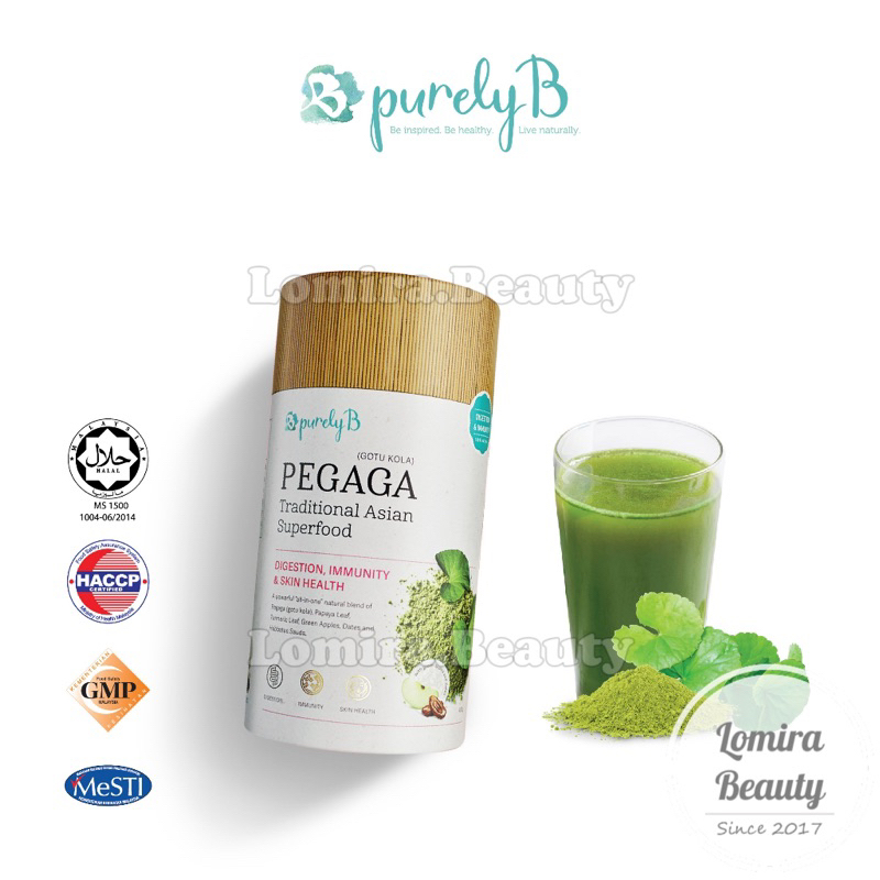PurelyB Pegaga Traditional Asian Superfood (180g/380g) | Shopee Malaysia