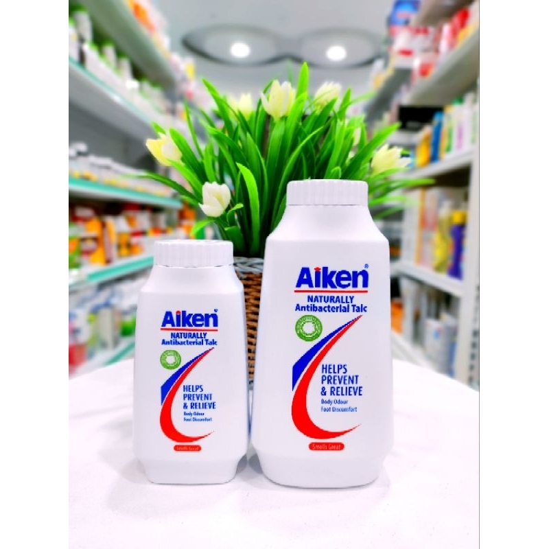 Aiken Antibacterial Talc Powder | Shopee Malaysia