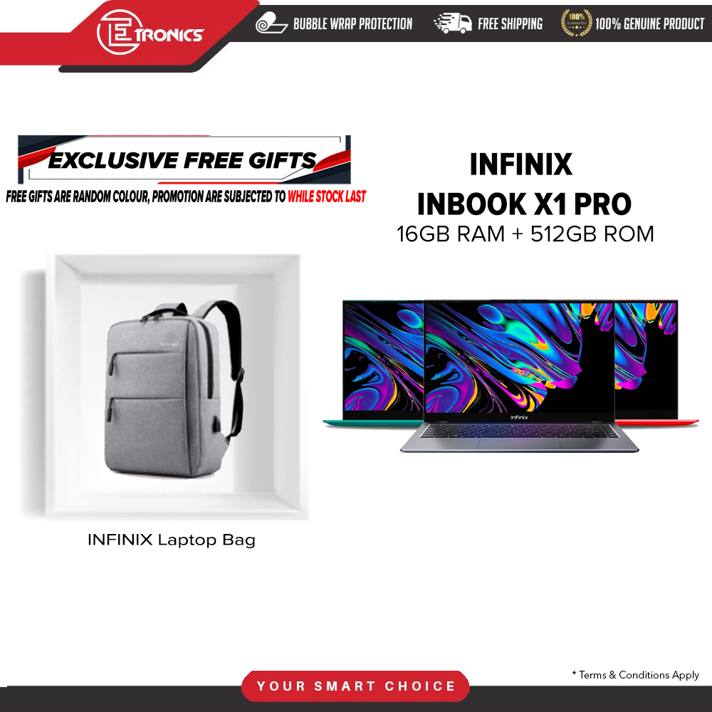 INFINIX INBOOK X1 PRO [I7 | 16GB RAM + 512GB ROM] - Original Warranty ...