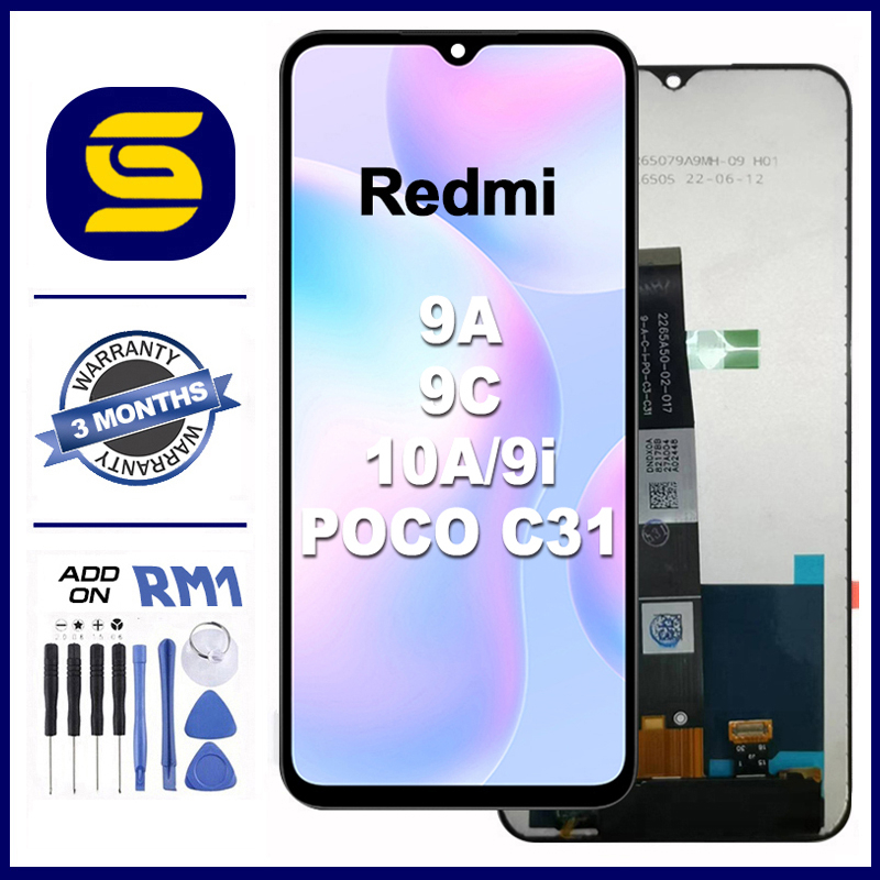 LCD Redmi 9A/ 9C/ 10A/ 9i/ XIAOMI Poco C31 Compatible For Glass Original Touch Screen Digitizer ...