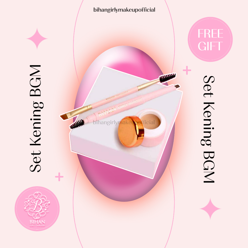SET KENING / CONCEALER BGM / EYEBROW BGM | BGM ORIGINAL HQ | Shopee ...