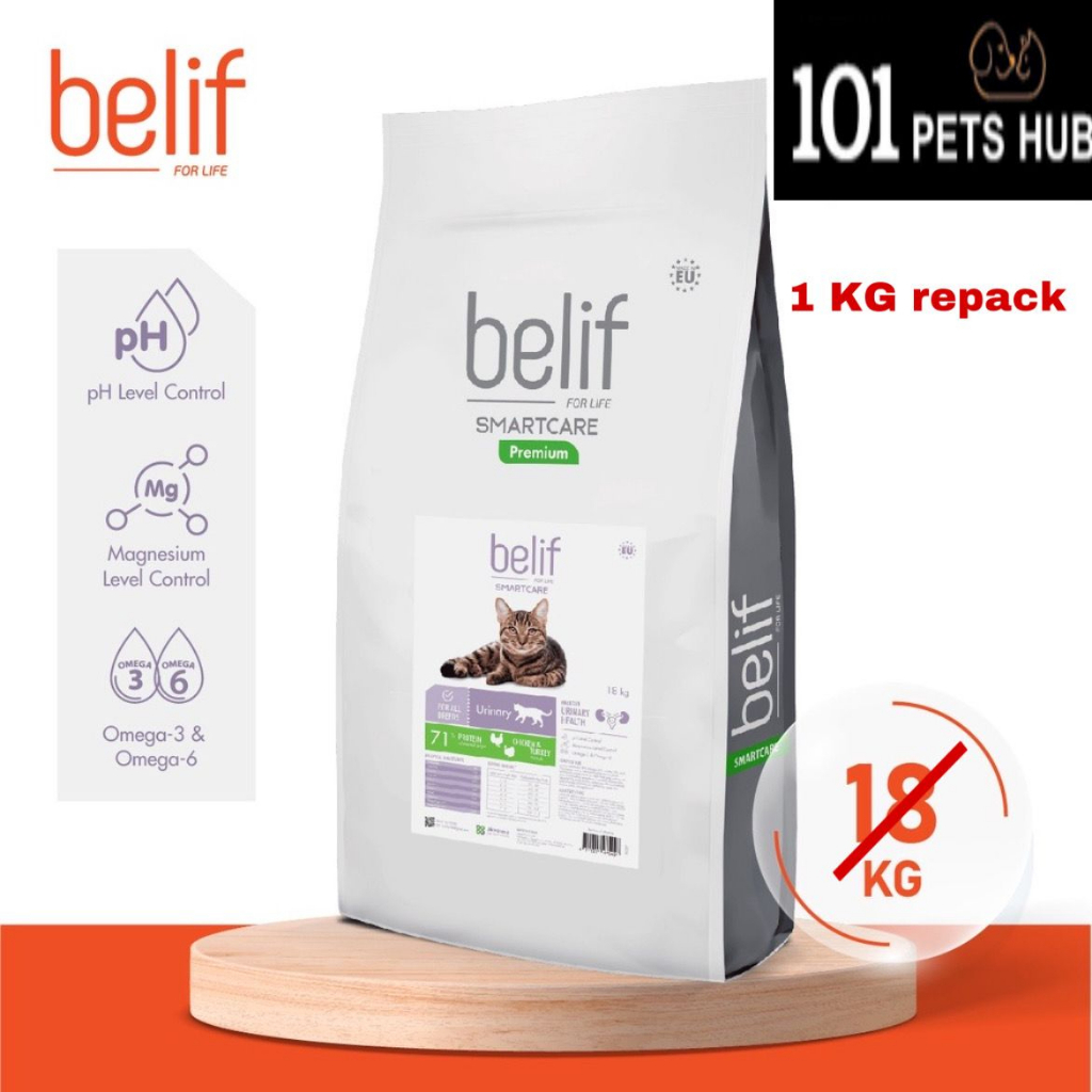BELIF CAT URINARY REPACK 1KG | Shopee Malaysia