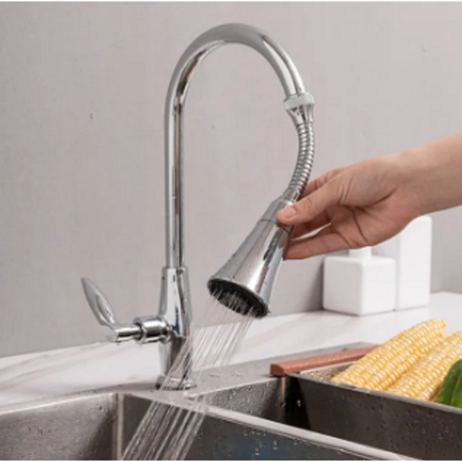 Universal Kitchen Water Faucet Adjustable Pressure 360 Degree Rotating ...