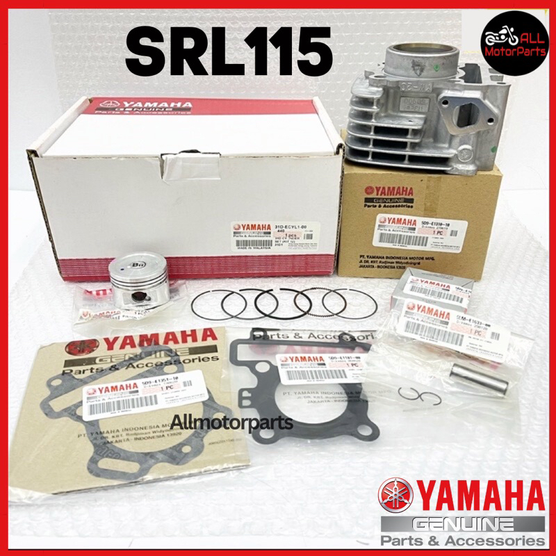 [100% ORI] LAGENDA 115 SRL115 CYLINDER BLOCK SET 31D ECYL1 CERAMIC ...