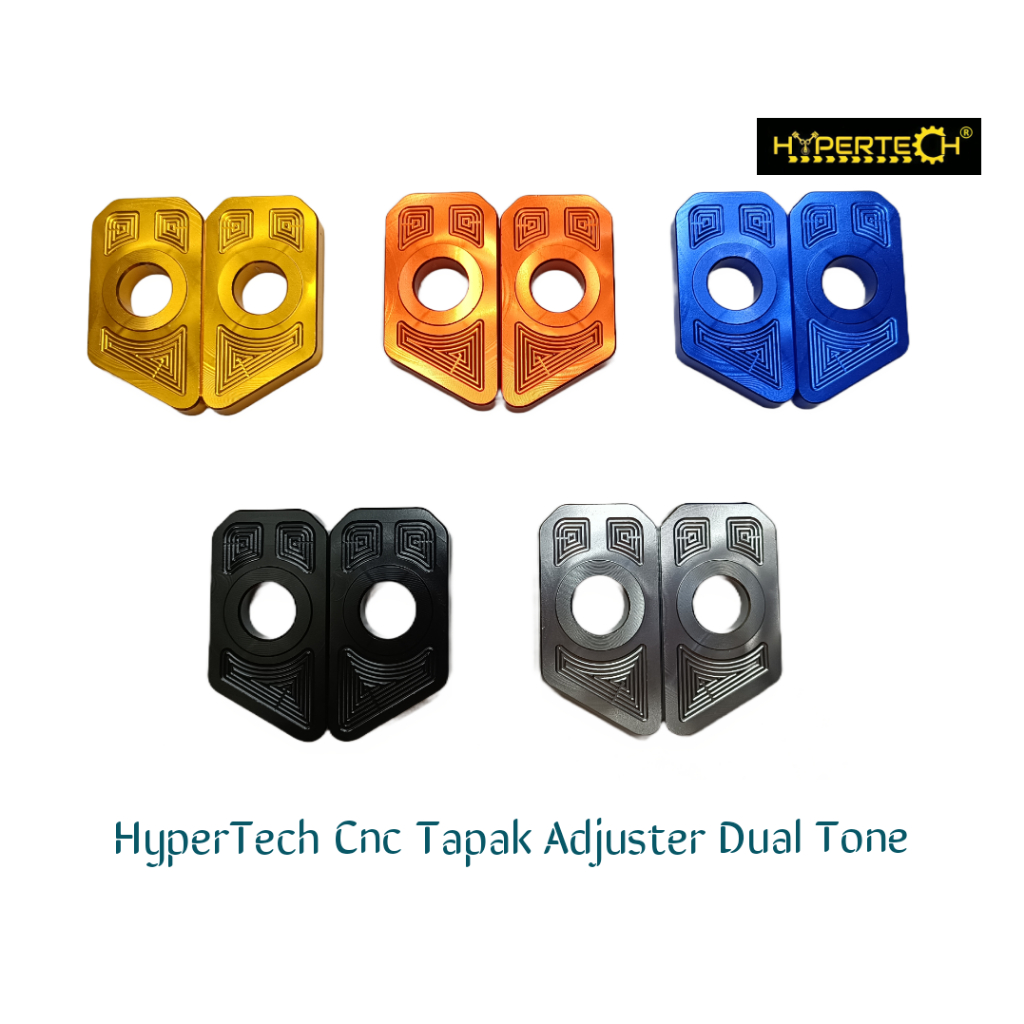 Hypertech Cnc Tapak Adjuster Dual Tone Set | Shopee Malaysia