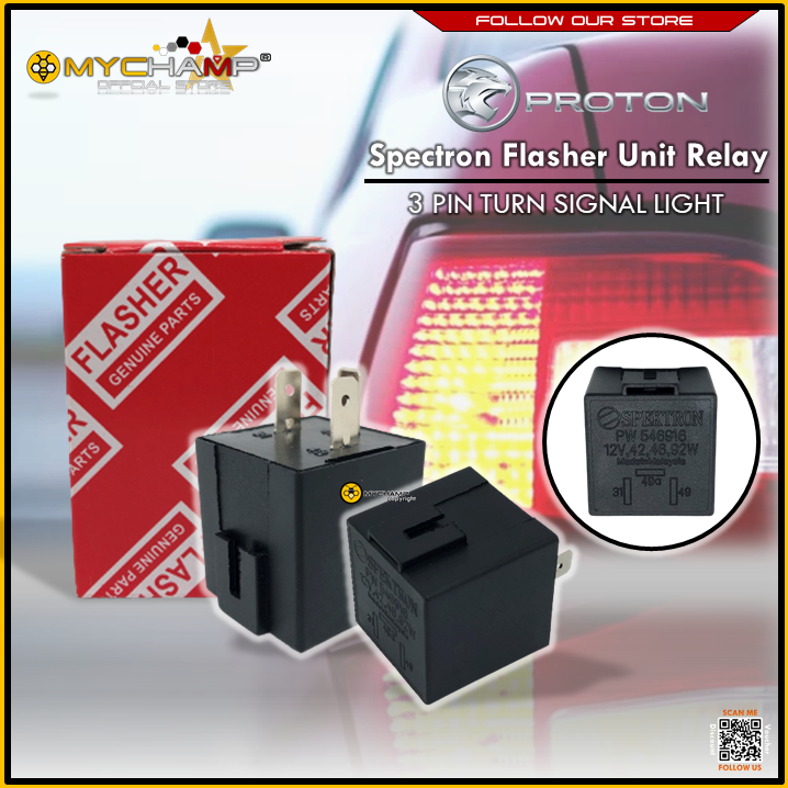Proton Saga Wira Waja BLM FLX Spektron Flasher Unit Relay Turn Signal ...