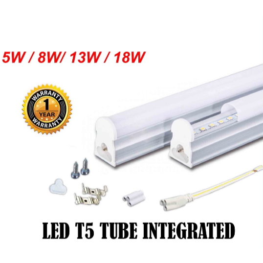 LED T5 TUBE 5W (1FT) / 9W (2FT) / 14W (3FT) / 18W(4FT) LED T5 TUBE INTEGRATED DAYLIGHT ...