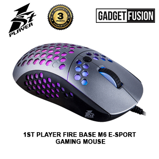 1ST PLAYER FIRE BASE M6 E-SPORT GAMING MOUSE | Shopee Malaysia