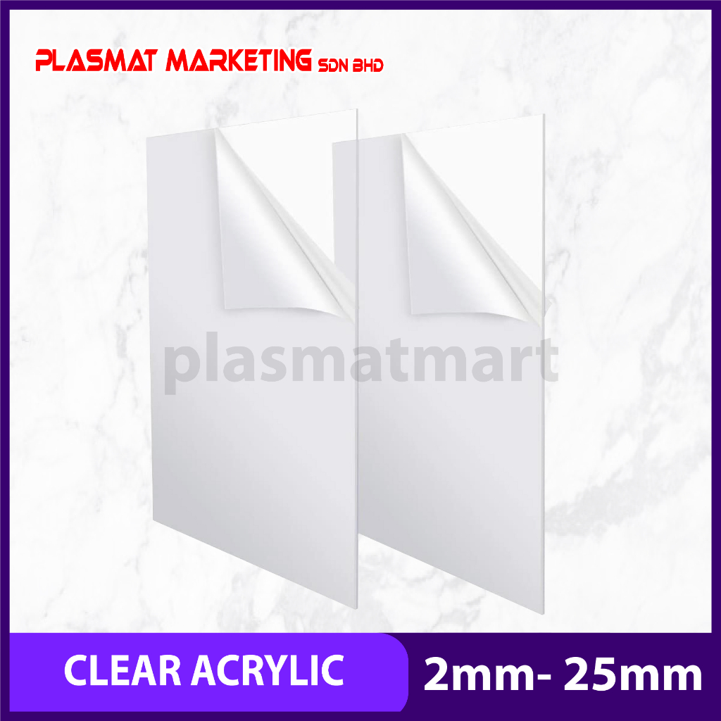 A1 Size Clear Acrylic ( A1 841mm x 594mm ) From 2mm - 5mm | Shopee Malaysia