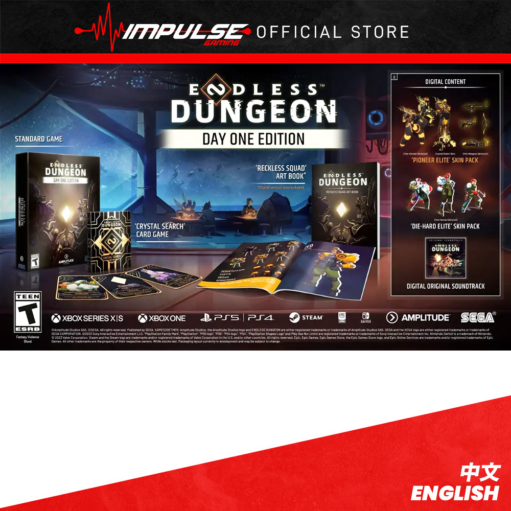PS5 Endless Dungeon Day One Edition Chi/Eng Version 无尽地牢 中英文版 | Shopee ...