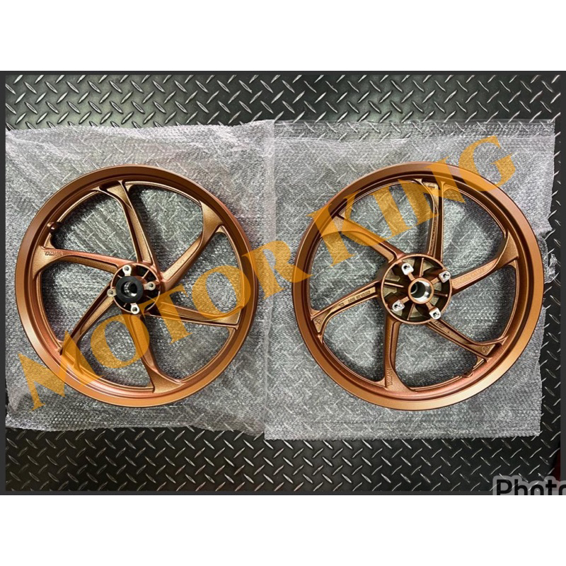 Sport Rim Cast Wheel Yamaha LC 135 LC135 V8 Fi 100% HLY Original Yamaha ...
