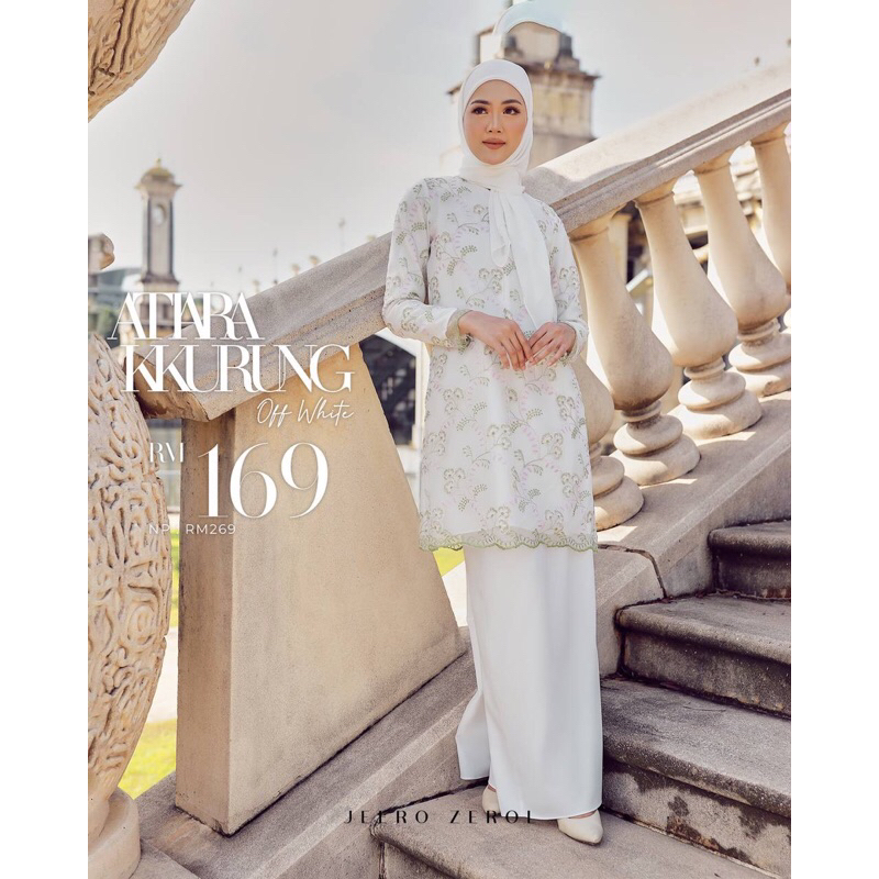 JEERO ZEROL COUPLE SET 2023 (ATIARA KURUNG) | Shopee Malaysia