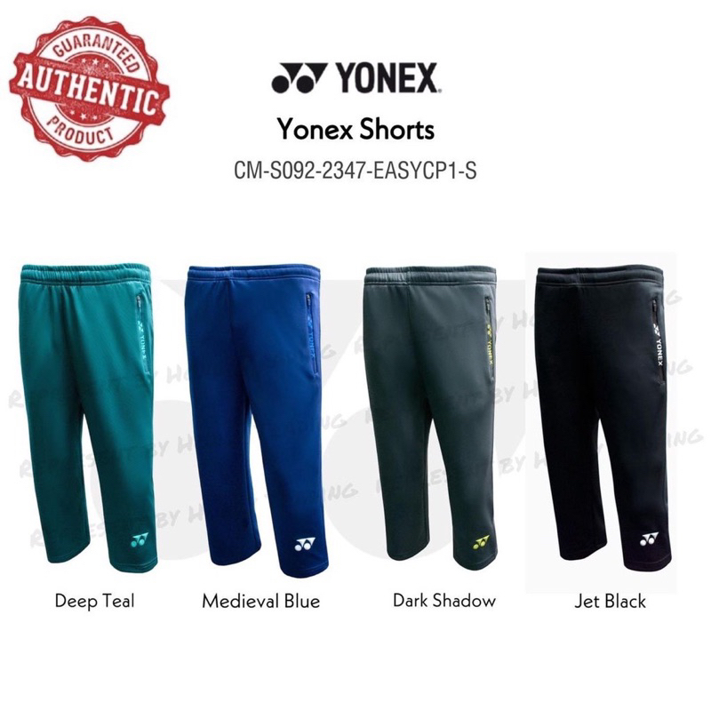YONEX EASY CAPRI-1 3/4 PANTS CM2347 (100% ORIGINAL ) | Shopee Malaysia