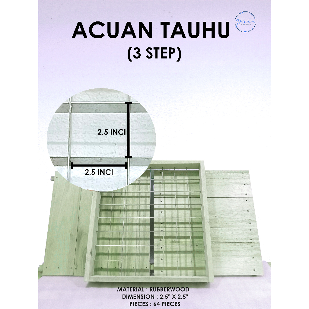 SET TAUHU LENGKAP | 2 STEP TOFU MOLD | PENCETAK TAUHU 2 STEP | ACUAN ...