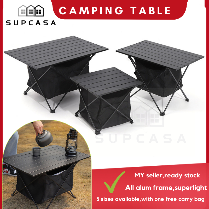 Meja camping Camping table folding table ultralight with carry bag ...