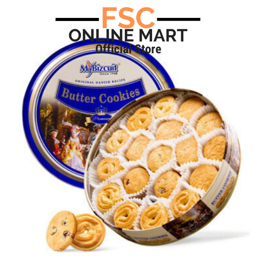 [FSC] Mybizcuit Butter Cookies 608gm | Shopee Malaysia