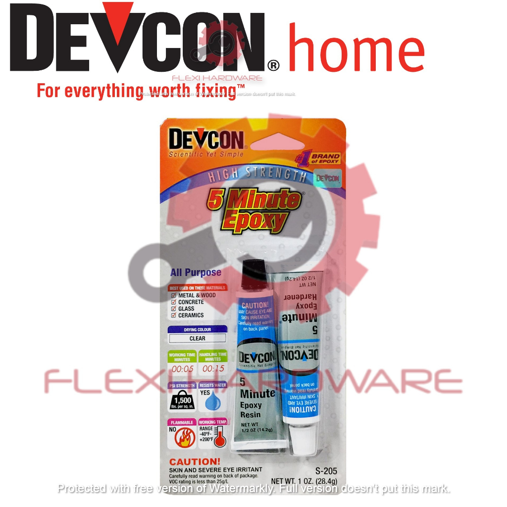 DEVCON PLASTIC STEEL® EPOXY, 2 OZ. | Shopee Malaysia