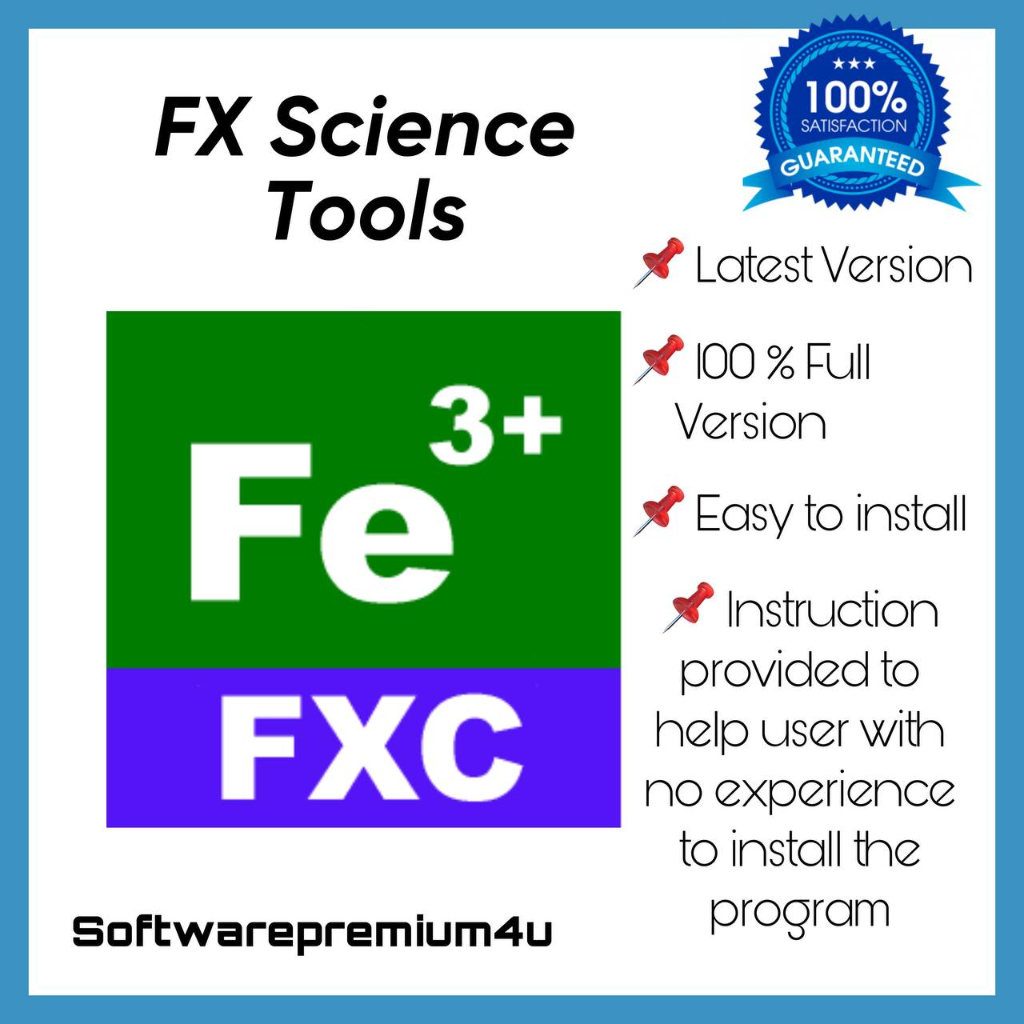 Efofex FX Science Tools 23.2 (2023) 🔥【Latest】🔥 | Shopee Malaysia