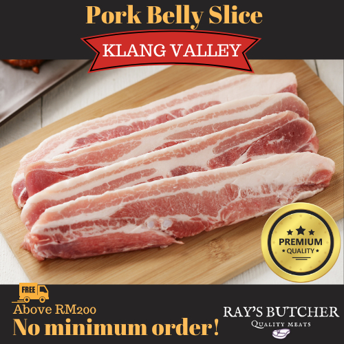 Fresh Pork Belly Korean BBQ Slice! [Ray's Butcher Pork] (Klang Valley ...