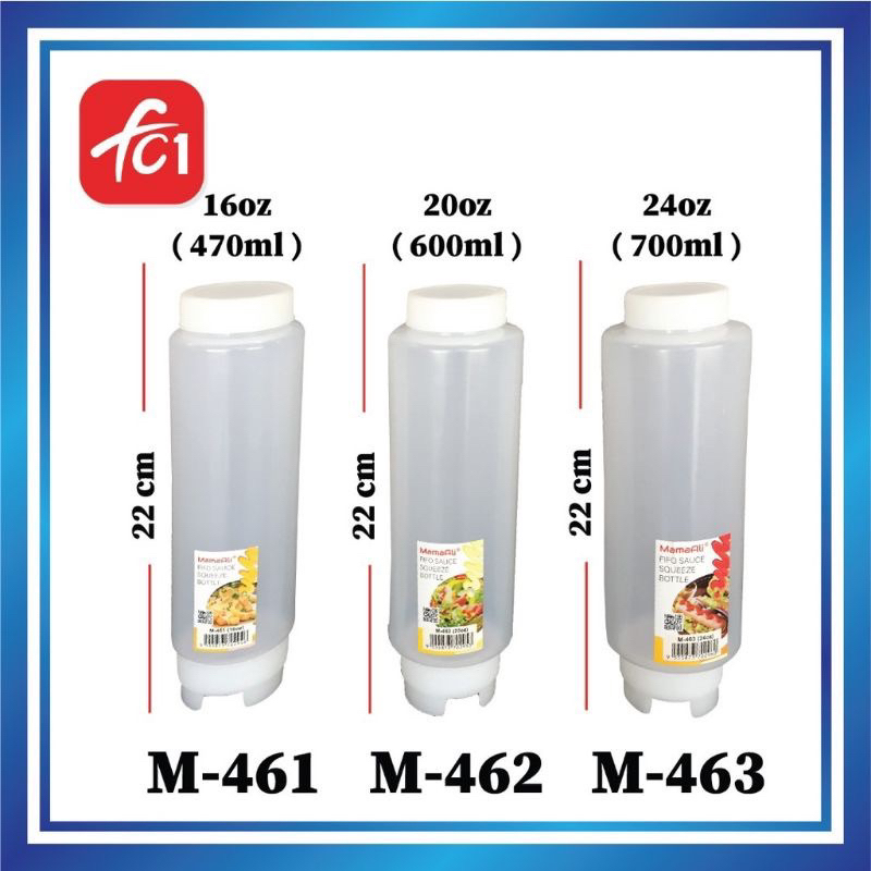 First In First Out Squeeze Dispensing / Refillable fifo Sauce Bottle ...