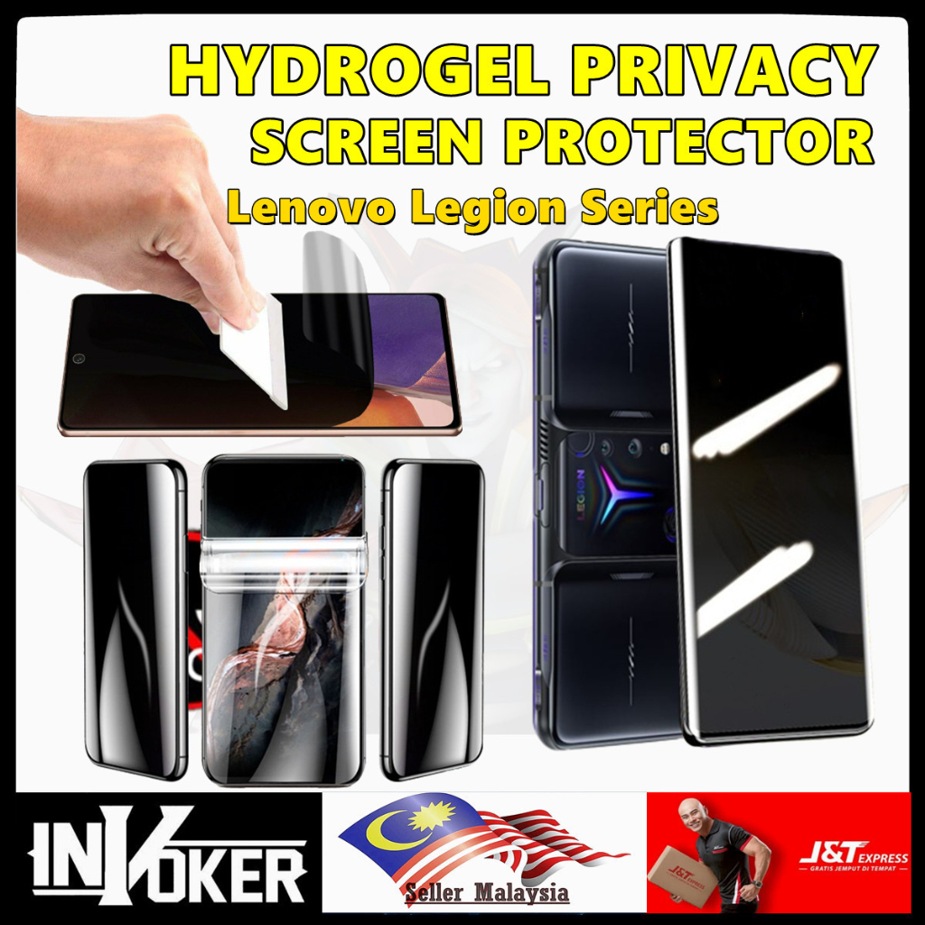 Lenovo Legion Y70 / Legion Y90 / Legion 2 Pro / Legion Duel 2 / Legion Pro / Hydrogel Privacy ...