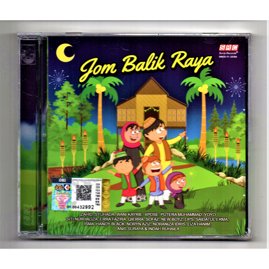 Jom Balik Raya ( Hari Raya Aidilfitri CD ) [ Siti Nurhaliza New Boyz Handy Black Safaz Noraniza ...