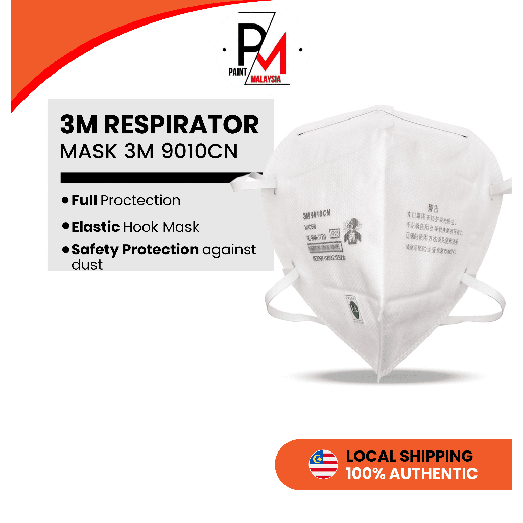 3M 3MR9010 R95 Particular Resoirator Mask 3M Mask Sirim Mask Niosh ...