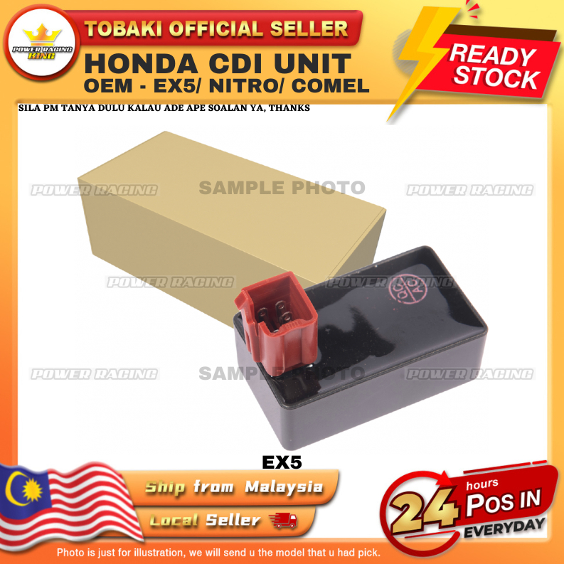 ORIGINAL HONDA STD CDI UNIT EX5/ NITRO COMEL OEM ORIGINAL STD | Shopee ...