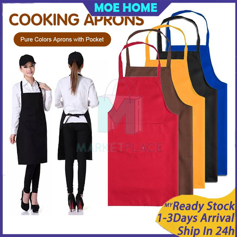 🔥Kitchen Apron Waterproof Chef Apron Kitchen Cotton Apron Hanging ...