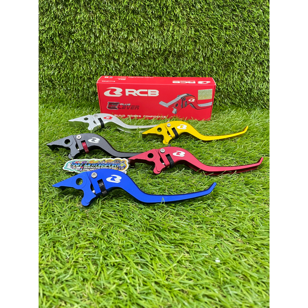 RACING BOY RCB ALLOY BRAKE LEVER (R/H) LC135 YAMAHA THAI GOLD / BLUE / RED / BLACK / SILVER ...