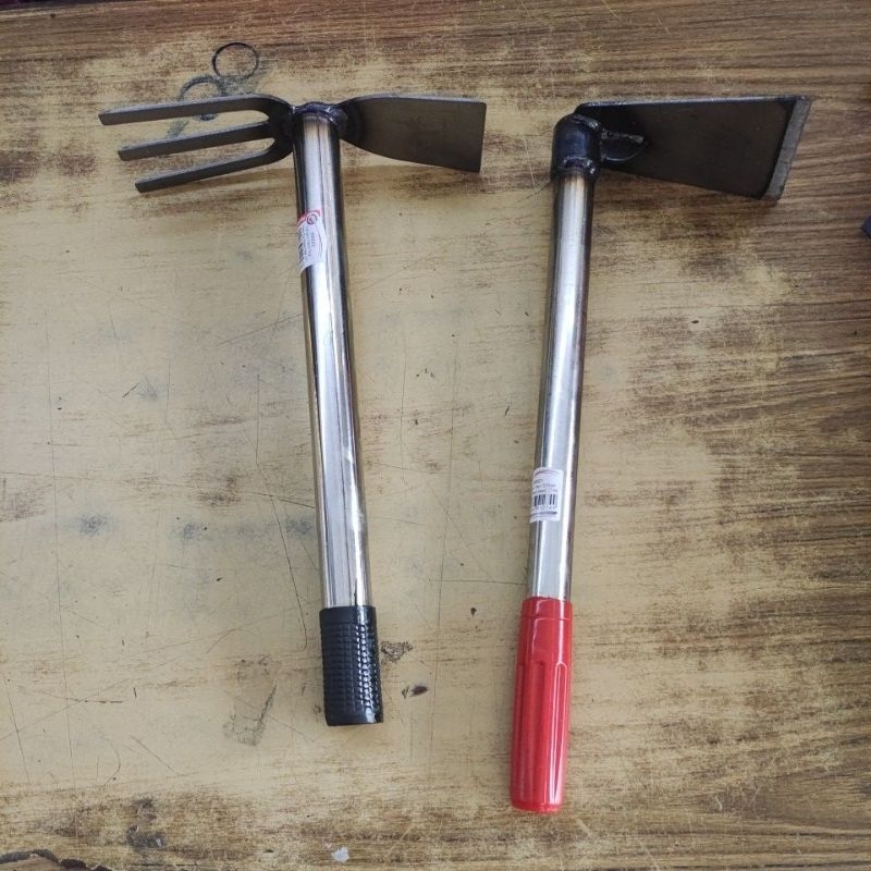 cangkul kecil cap kelapa sawit 2 Way Cangkul Kayu / Besi Kecil Mini ...