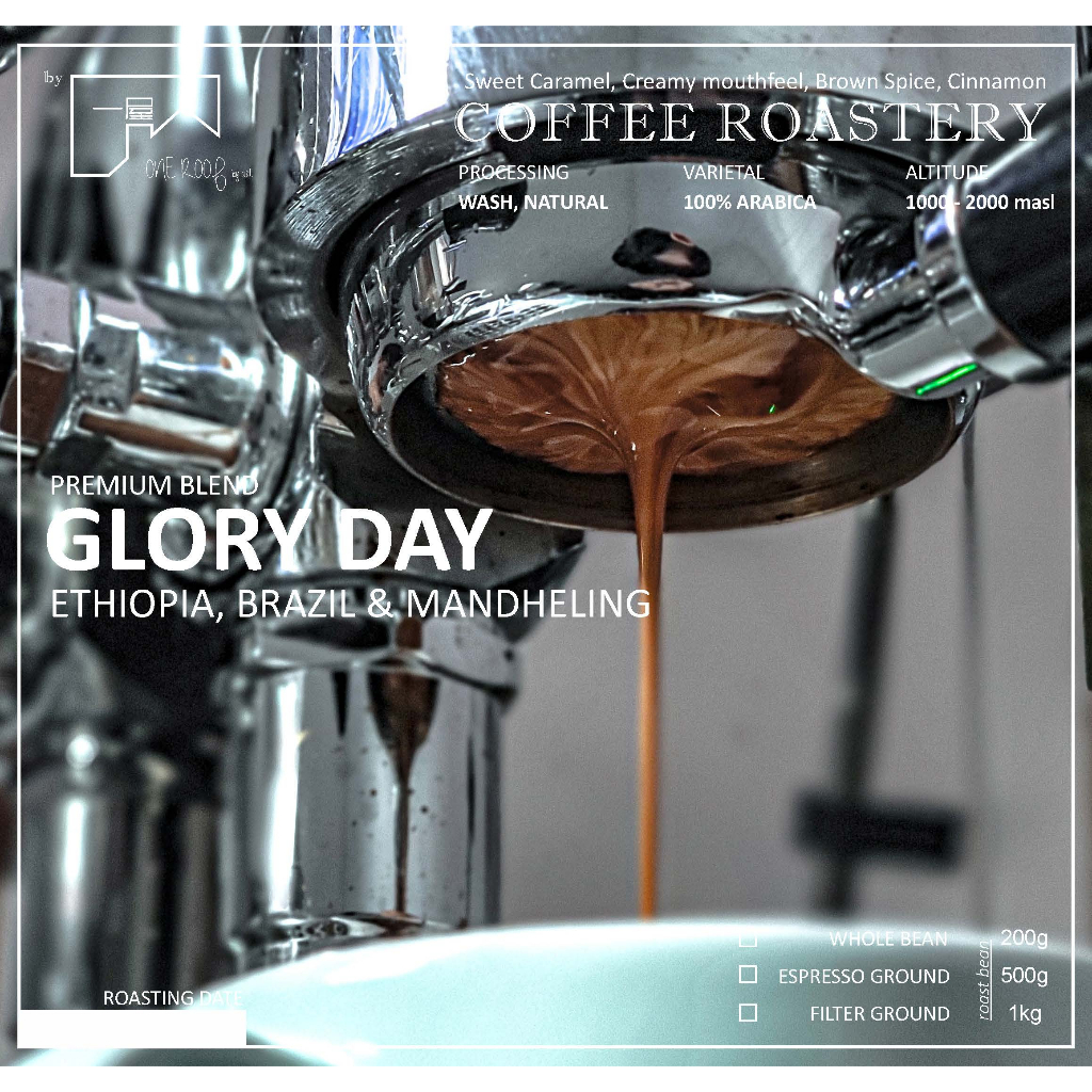 Glory Day (Premium Arabica blend) / Roasted Coffee bean / 100% Arabica / 配方综合咖啡豆 / Biji Kopi ...