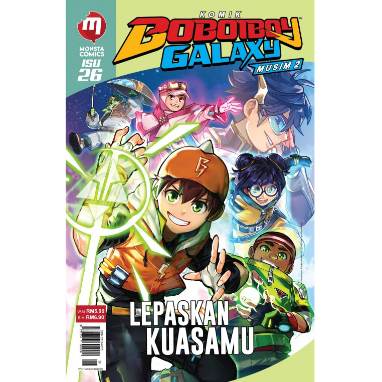 ANIMONSTA STUDIOS: Monsta Comic: Komik BoBoiBoy Galaxy Musim 2 Isu 1 2 ...