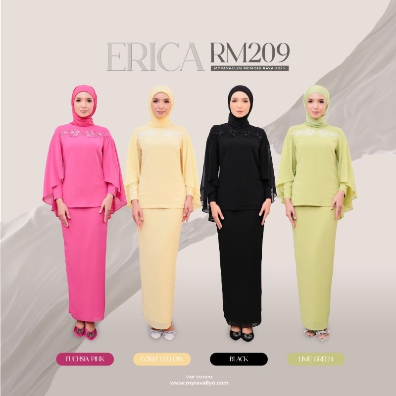 ERICA KURUNG ( MYRAVALLYN MEMOIR RAYA) | Shopee Malaysia