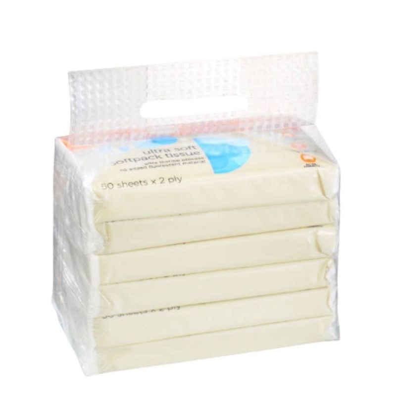 Guardian Ultra Soft Facial Tissue 6x50's | Shopee Malaysia