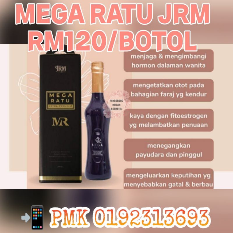 MEGA RATU JRM JAMU RATU MALAYA 📌 ready stock 📌 | Shopee Malaysia