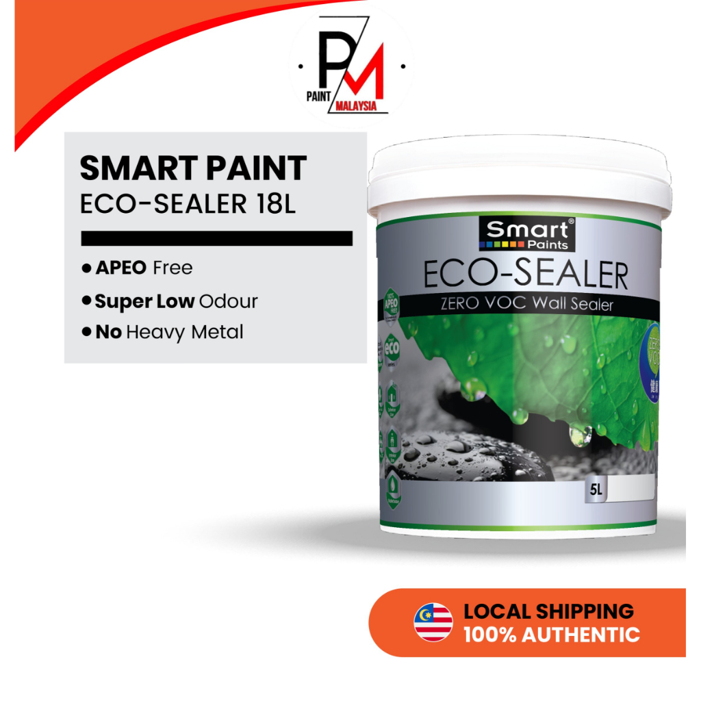 SMART Eco-Sealer 18L Wall Sealer Interior Exterior Paint Undercoat ...