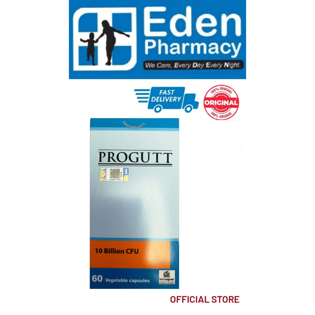 Protherapix Progutt Progut Probiotics 10 billion CFU ( 60's ) | Shopee ...