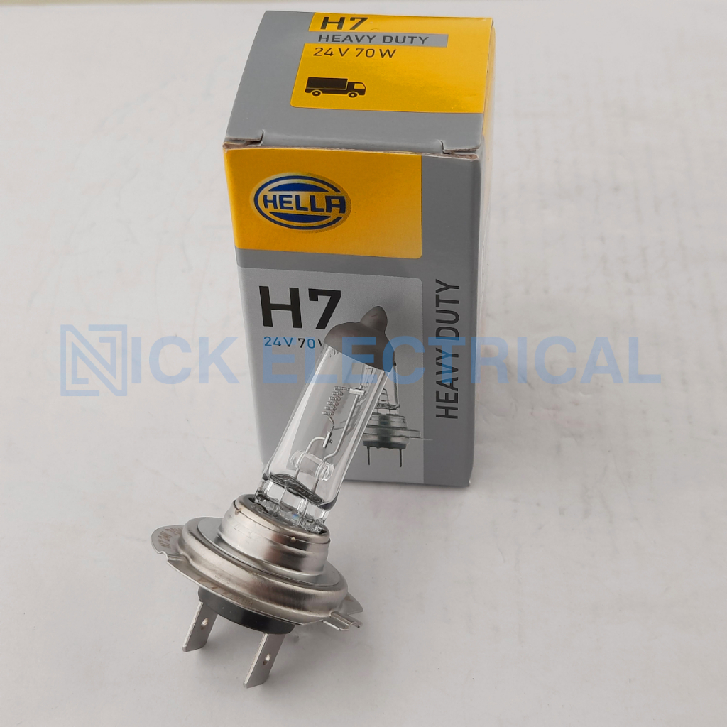 HELLA Germany H7 24V 70W Halogen Bulb Headlight Fog Lamp Bulb | Lorry ...