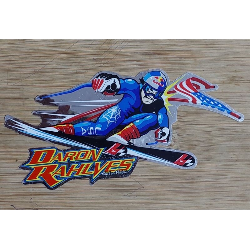 sticker troy lee design Daron Rahlves original | Shopee Malaysia