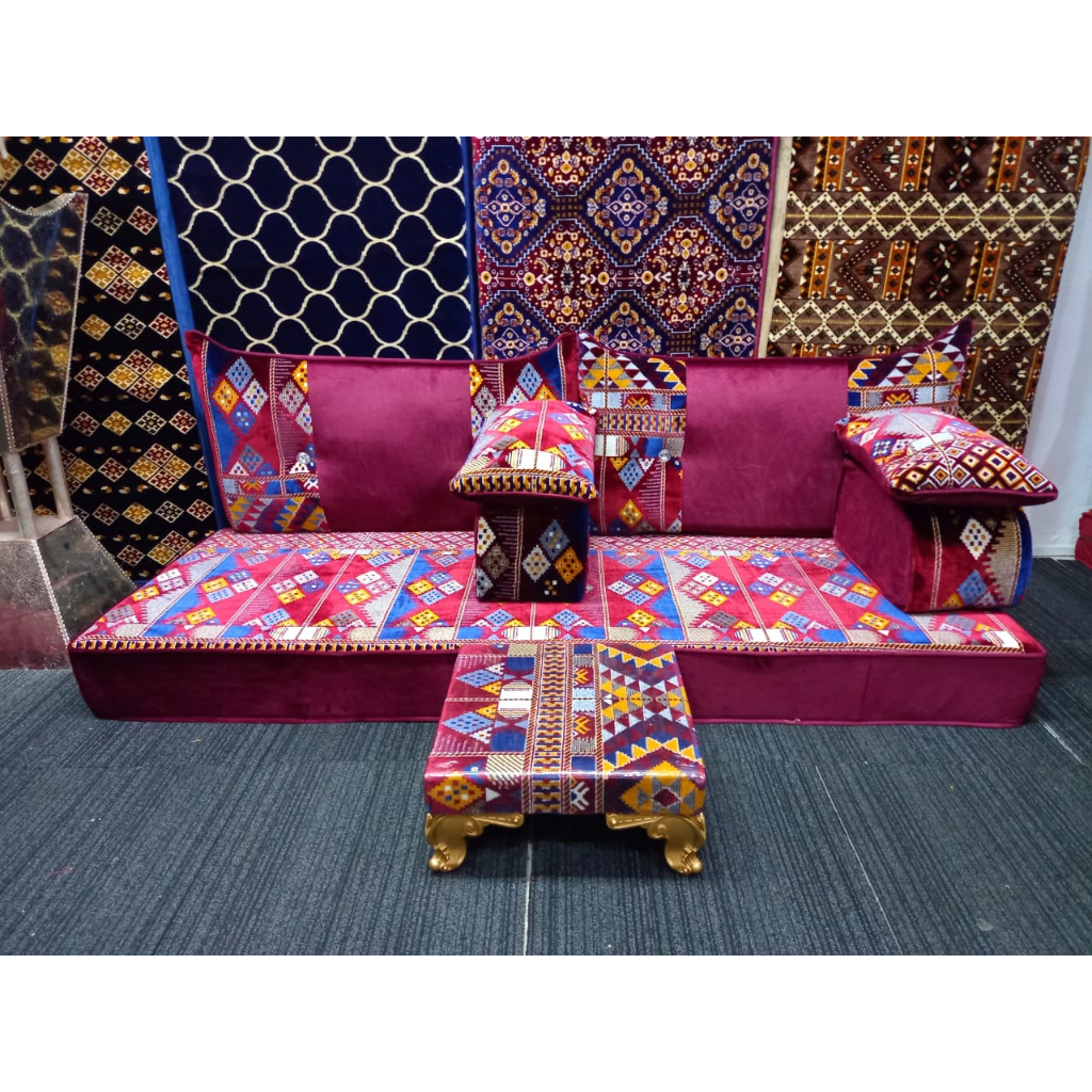 Arabian Sofa (2 meter) ( Arabic Majlis ) Arab Sofa | Shopee Malaysia