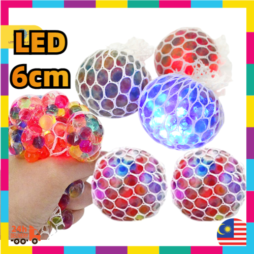 Stress Ball LED For Squeeze Ball Anti Stress Toy Squishy Ball LED ...
