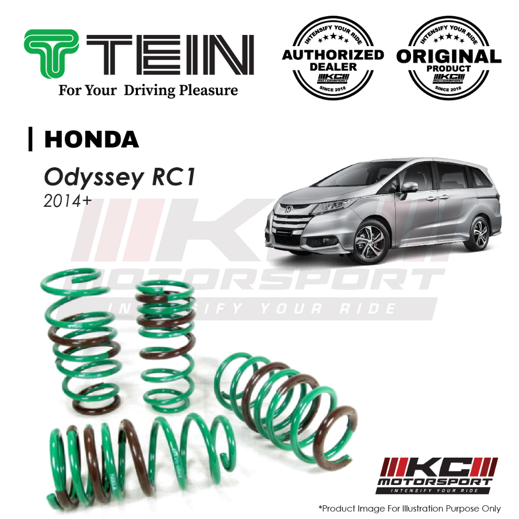 Honda Odyssey RC1 2014+ - TEIN S Tech Sport Spring | Shopee Malaysia