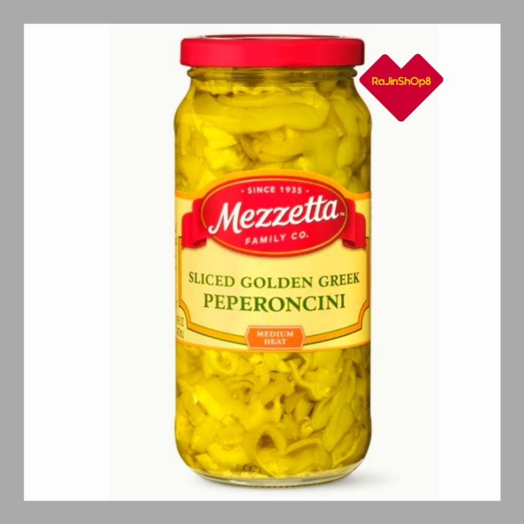 MEZZETTA Sliced Golden Greek Peperoncini 473ml | Shopee Malaysia